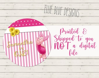 Pig and Piglets Stickers One Inch Round Seals - Etsy