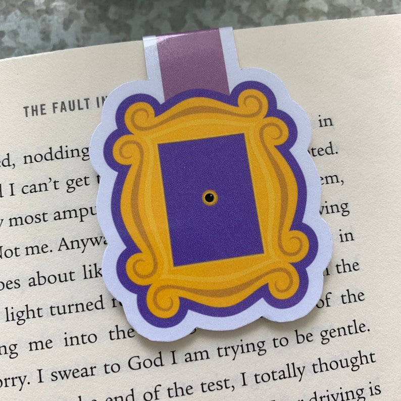 Friends Bookmark Magnetic Bookmark Planner Reading | Etsy