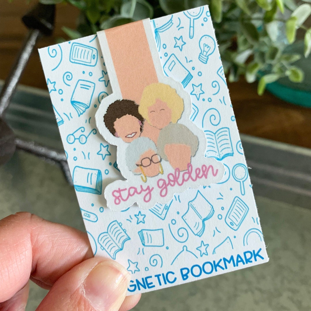 Golden Girls Bookmark, Magnetic Bookmark, Planner Reading, Stocking ...