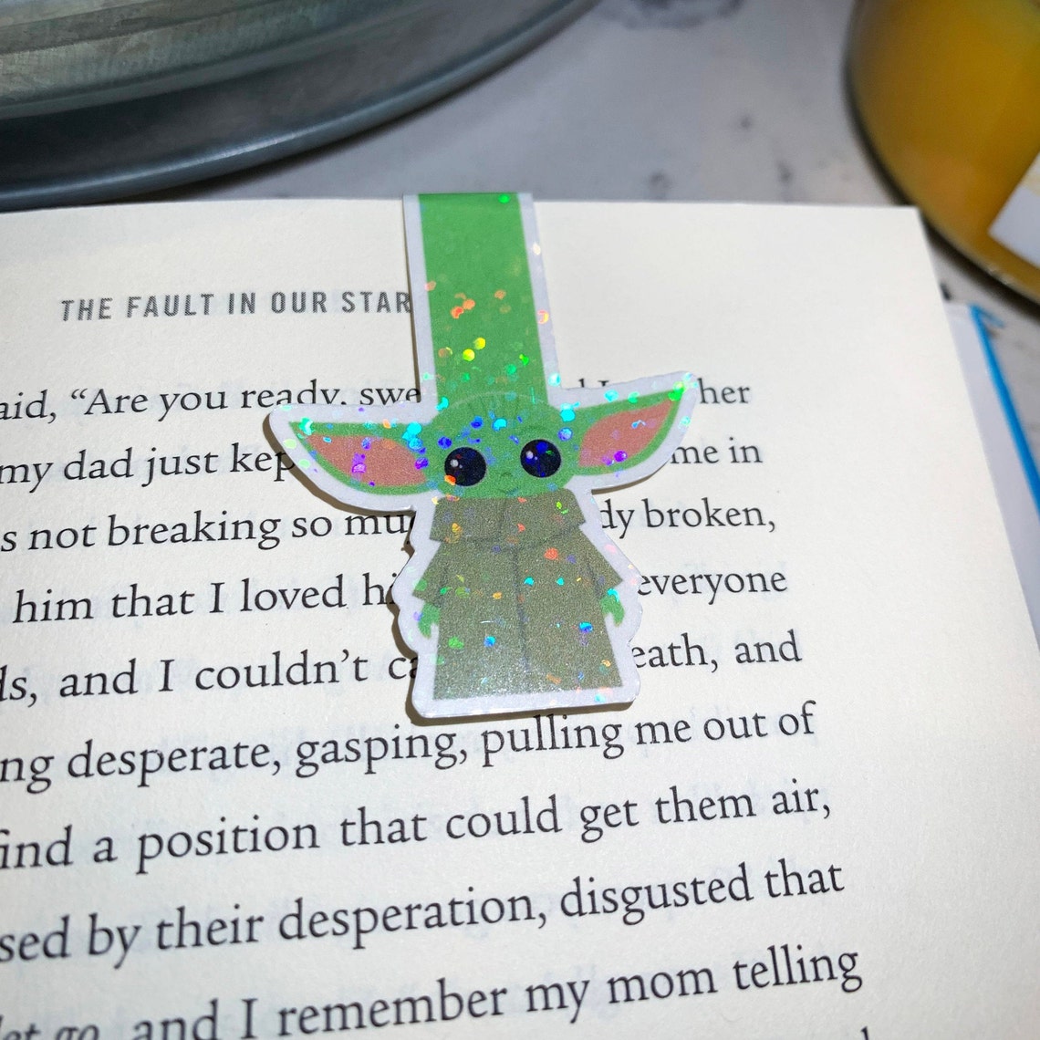 Baby Yoda Bookmark, Magnetic Bookmark, Planner Reading, Stocking ...