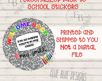 First Day of School Gift Tag - Etsy