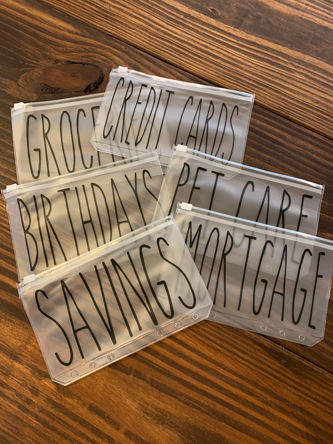 Cash Envelopes, Planner Envelopes, Budget Envelope System, Plastic ...