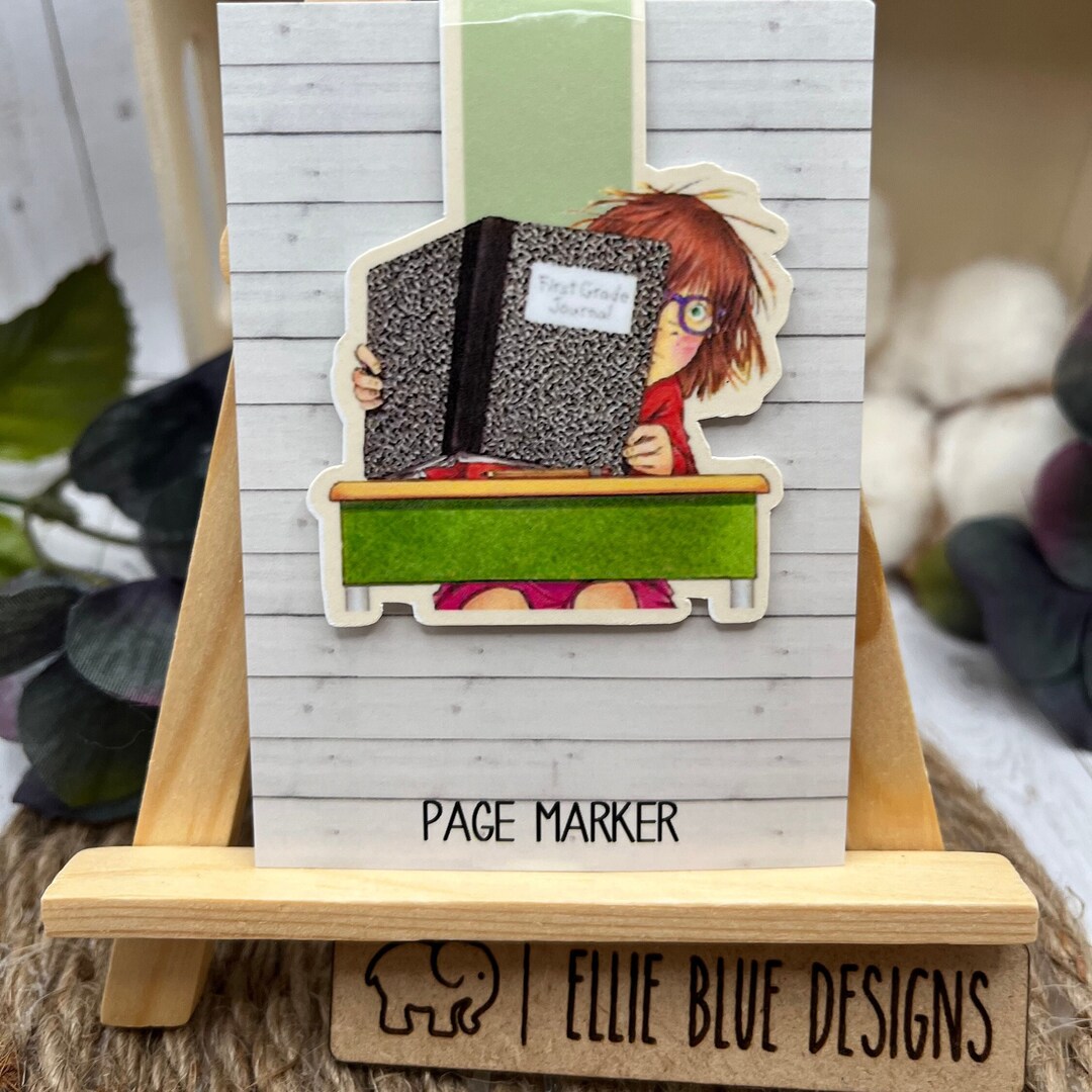 Junie B Jones Bookmark, Magnetic Bookmark, Planner Reading Accessory ...