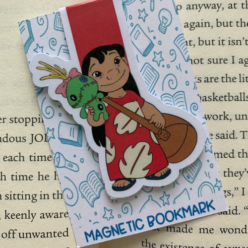 Stitch Bookmark Magnetic Bookmark Planner Reading Accessory - Etsy