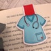 Nurse Bookmark, Scrubs Bookmark, Magnetic Bookmark, Planner Reading ...
