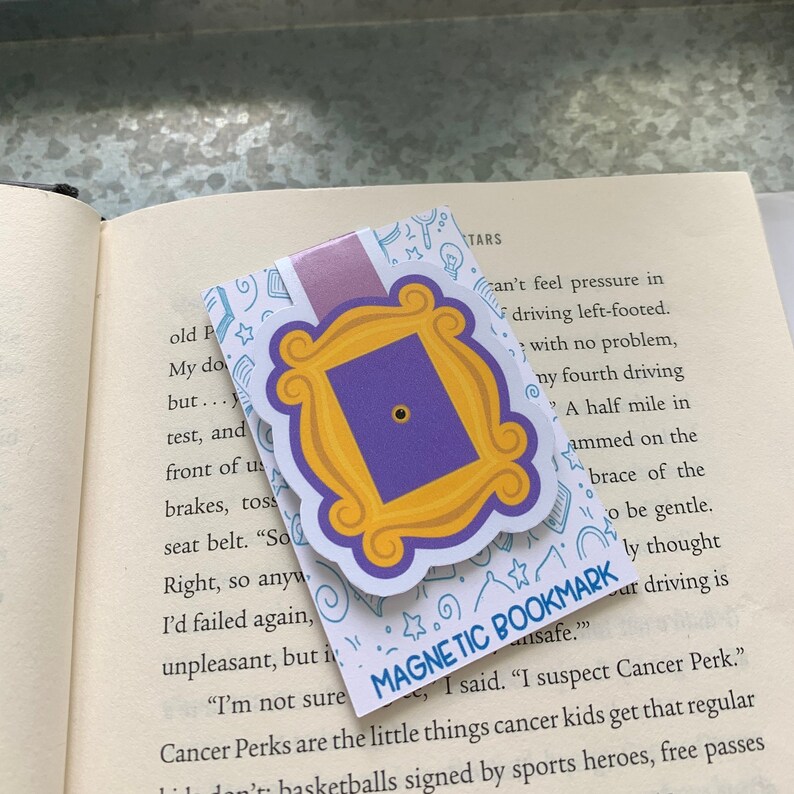 Friends Bookmark Magnetic Bookmark Planner Reading | Etsy