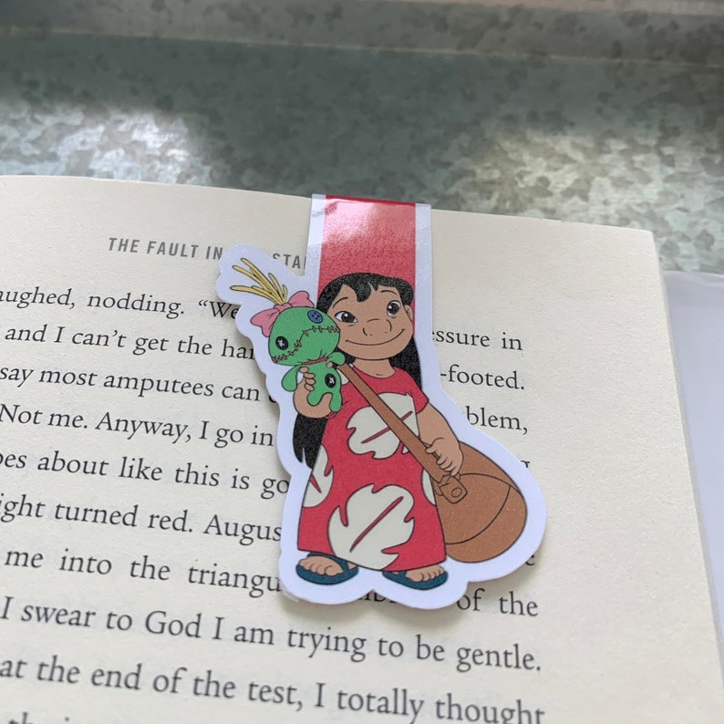 Lilo Bookmark, Magnetic Bookmark, Planner Reading Accessory, Birthday ...