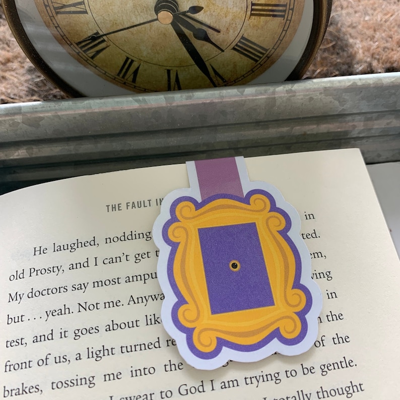 Friends Bookmark Magnetic Bookmark Planner Reading | Etsy