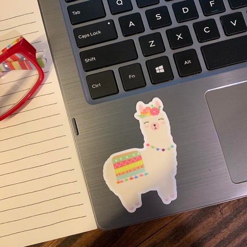 Llama Sticker Vinyl Sticker Laptop Sticker Water Bottle | Etsy