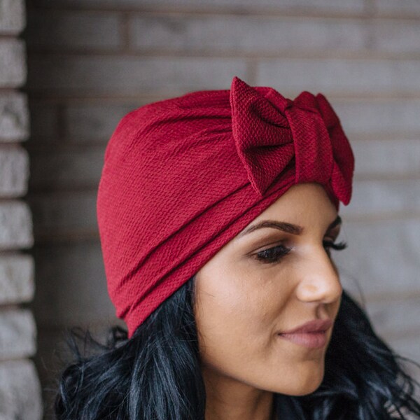 Turban Beanie - Etsy