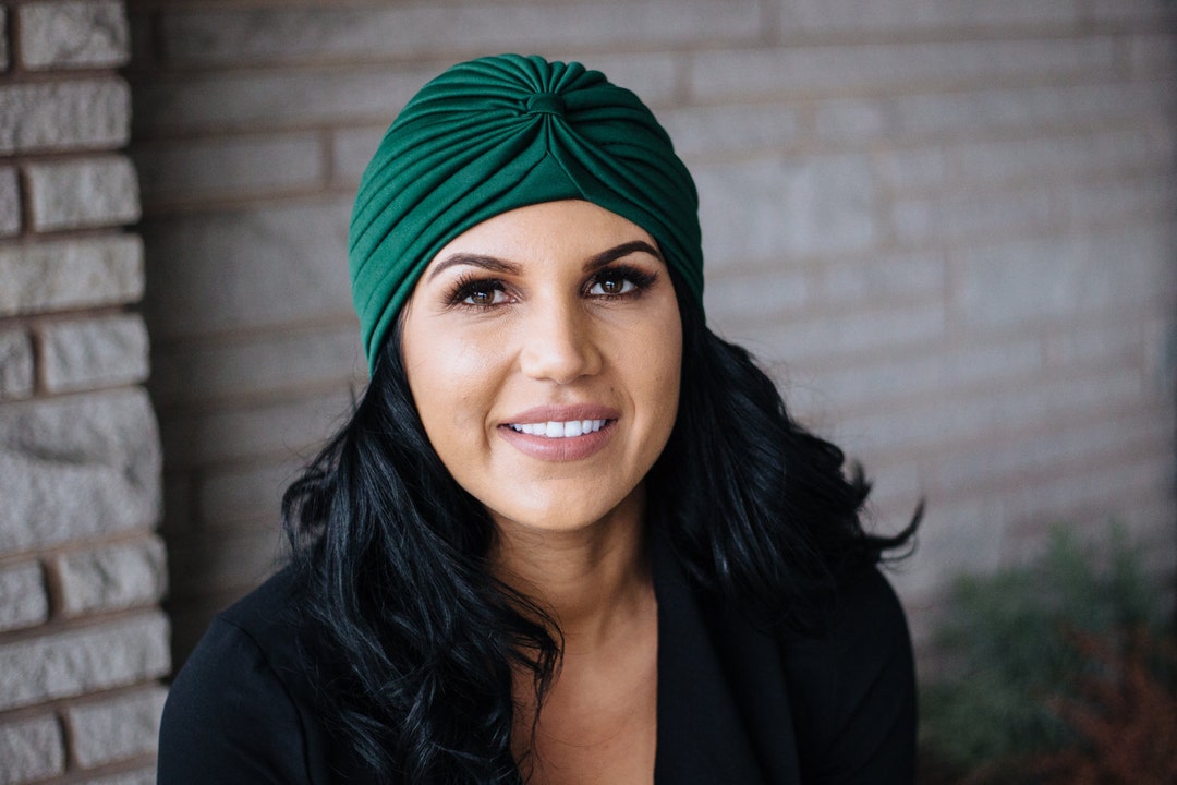 Dark Green Turban, Fullhead Turban, Fashion Turban,turban Headwrap ...