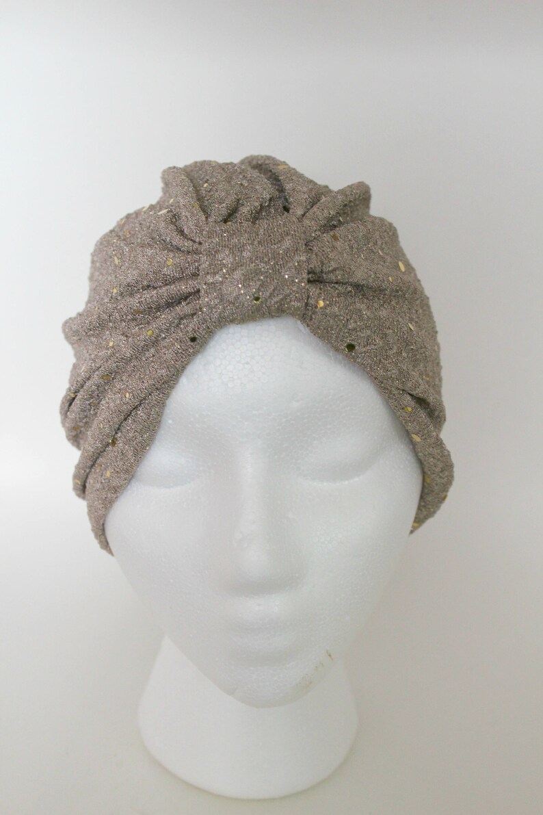 Beige Sparkly Fancy Turban Stylish Turban Simple Turban - Etsy