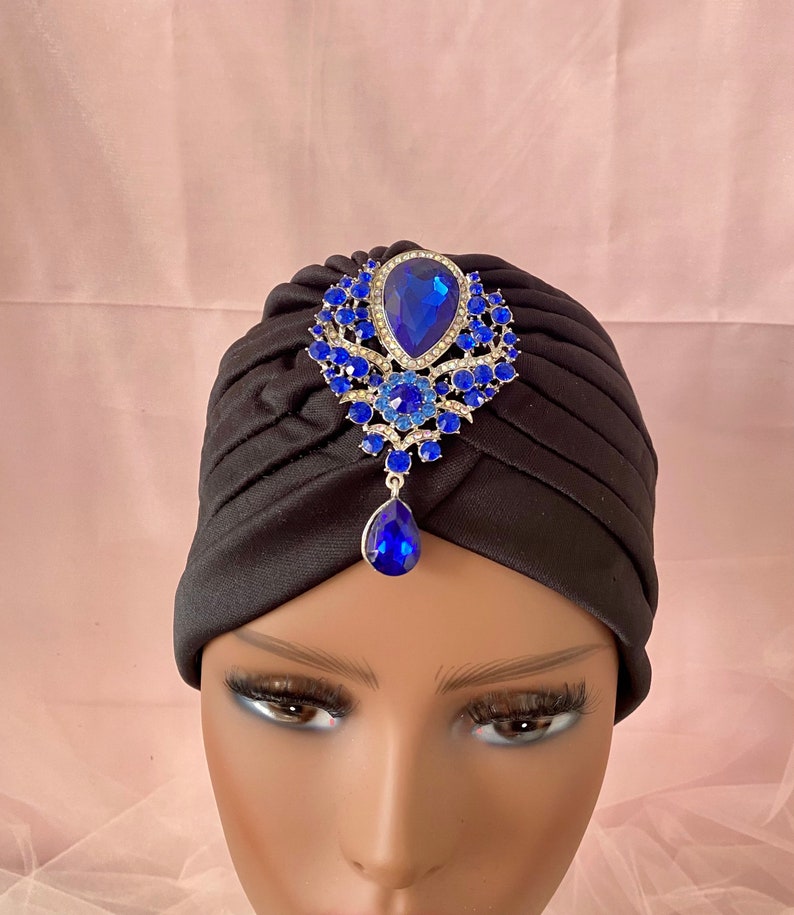 Glamorous Black Turban Luxury Turban Modern Hijab Fancy Turban - Etsy