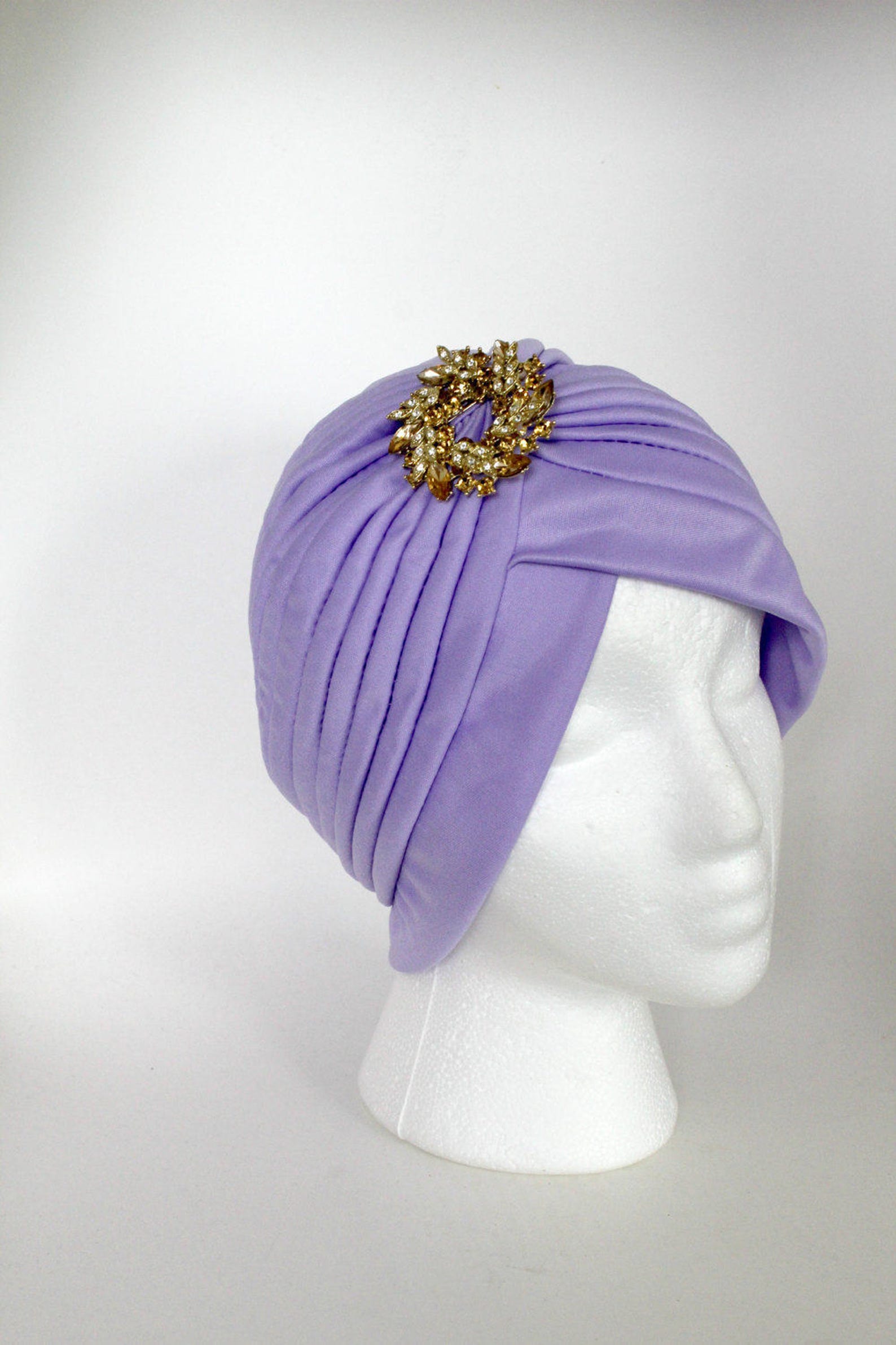 Turban for Ladies Purple Turban Purple Turban Hijab Womans - Etsy