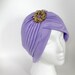 Turban for Ladies, Purple Turban, Purple Turban Hijab, Womans Doo Rag ...