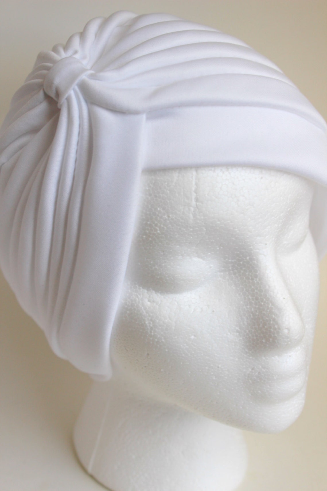 White Turban Fullhead Headband Fashion Turban Turban - Etsy