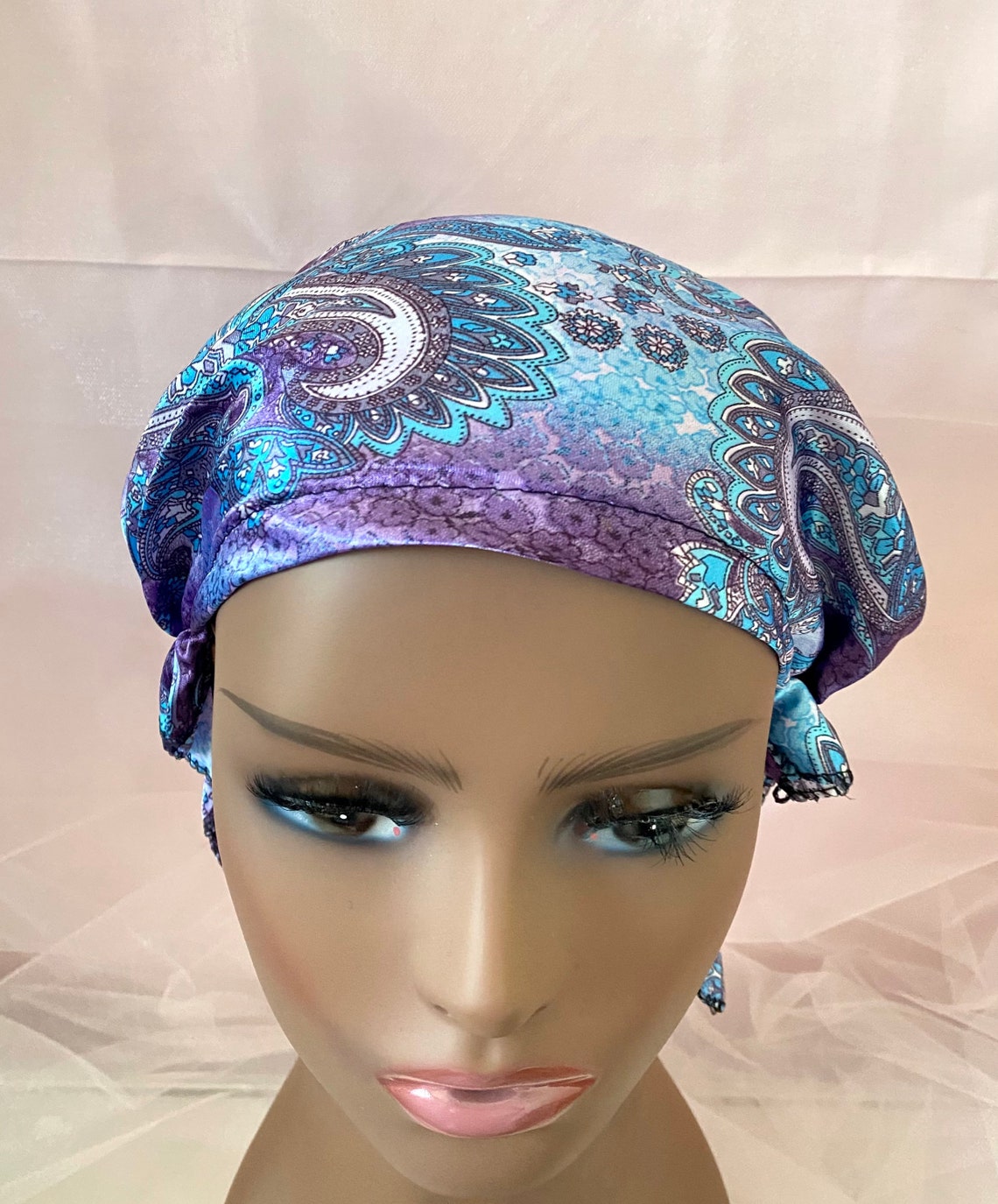 Satin Turban Beautiful Turban Satin Hat Satin Turban Hat - Etsy