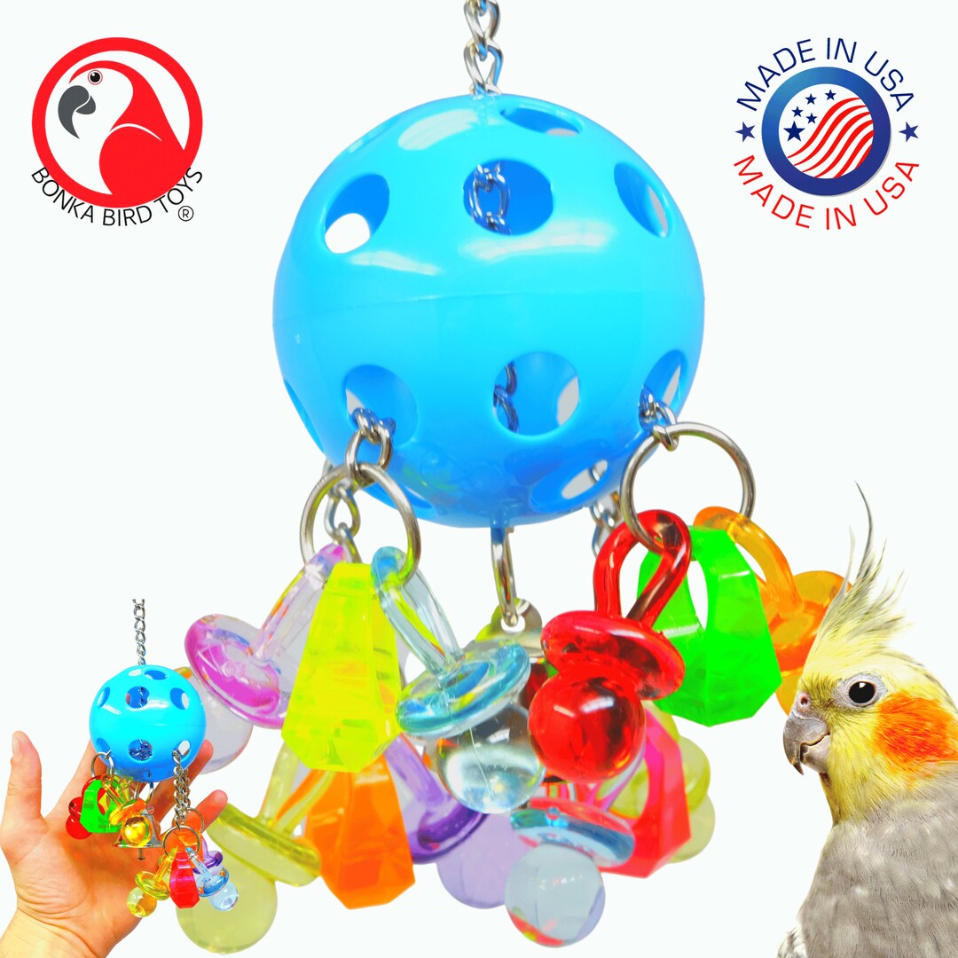 Bonka Bird Toys 1938 Paci-pull Tug Cage Toy - Etsy