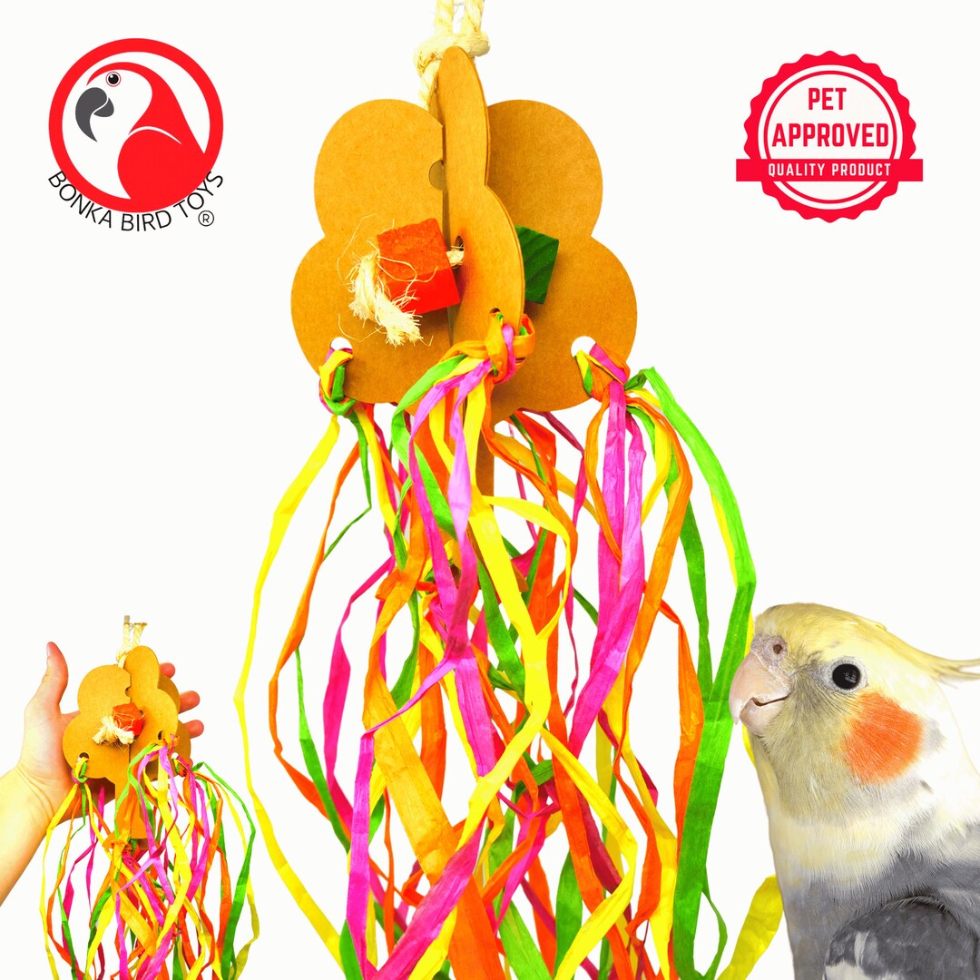 Bonka Bird Toys 2411 Small Cardboard Tree Chewy Bird Toy - Etsy