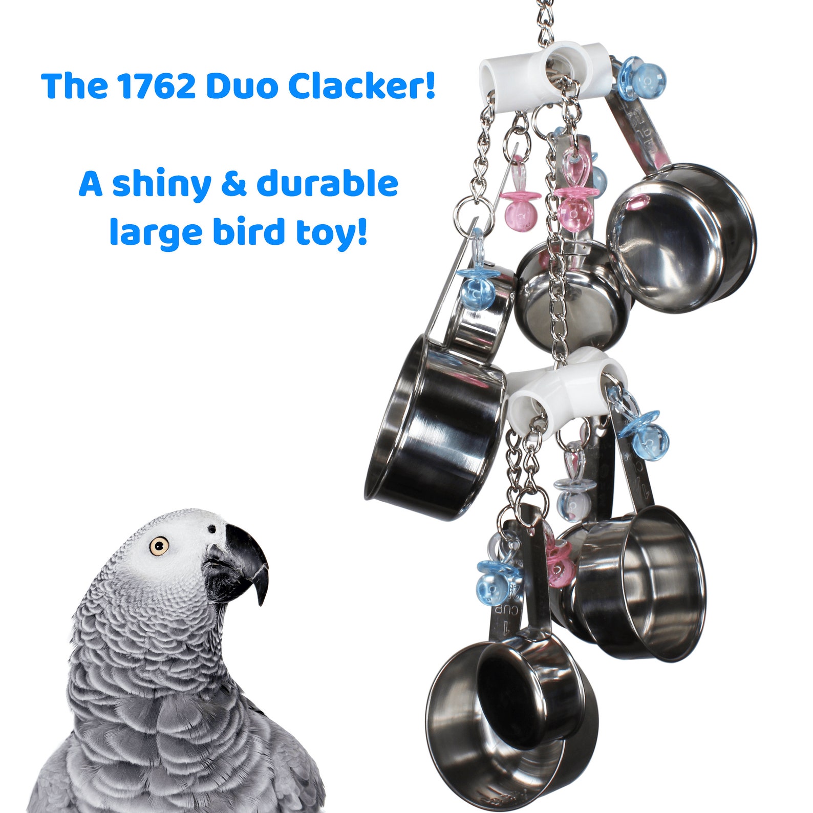 1762 Duo Clacker Bird Toy - Etsy