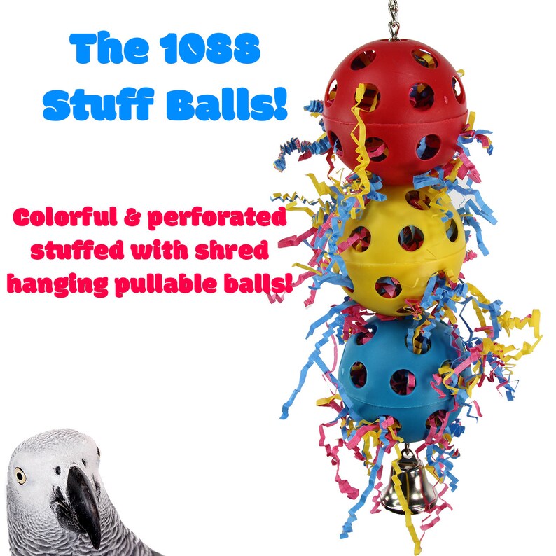 1088 Stuff Balls Bonka Bird Toy - Etsy