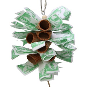 1018 Money Stack Bird Toy - Etsy