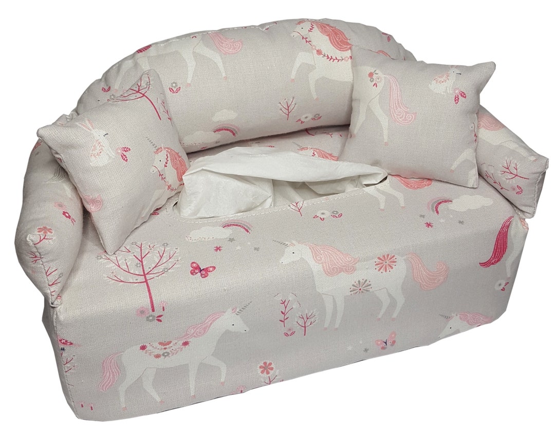 Tissue Sofa “unicorn” – Magical Coziness for Your Tissue Box - Etsy