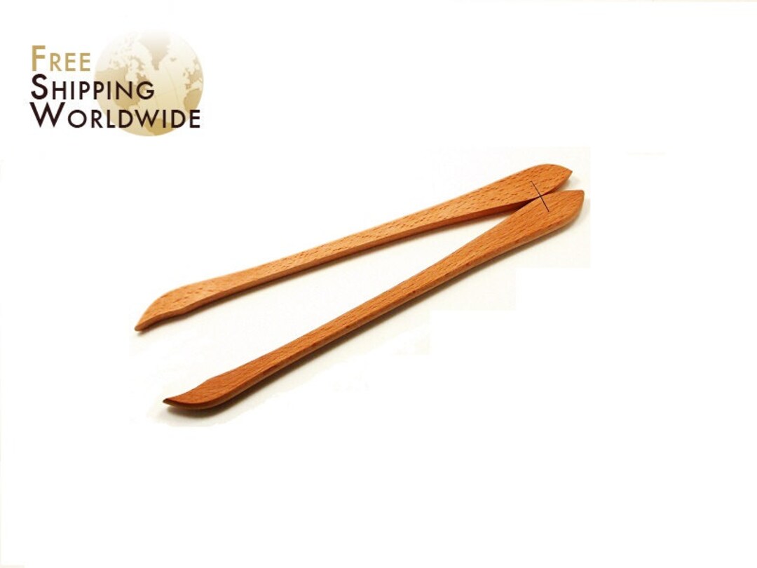 Wooden Kitchen Tongs Narrow for All Kind of Grabbing or Turning Things ...