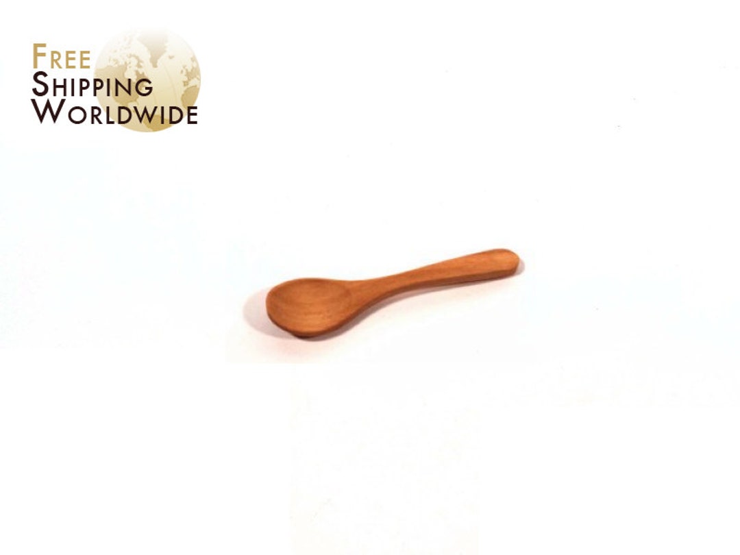 Wooden Measuring Spoon Small for Salt or Sugar From Cherry Wood - 25 - Etsy