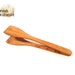 Wooden Wide Kitchen Tongs From Cherry Wood - 41 - Etsy