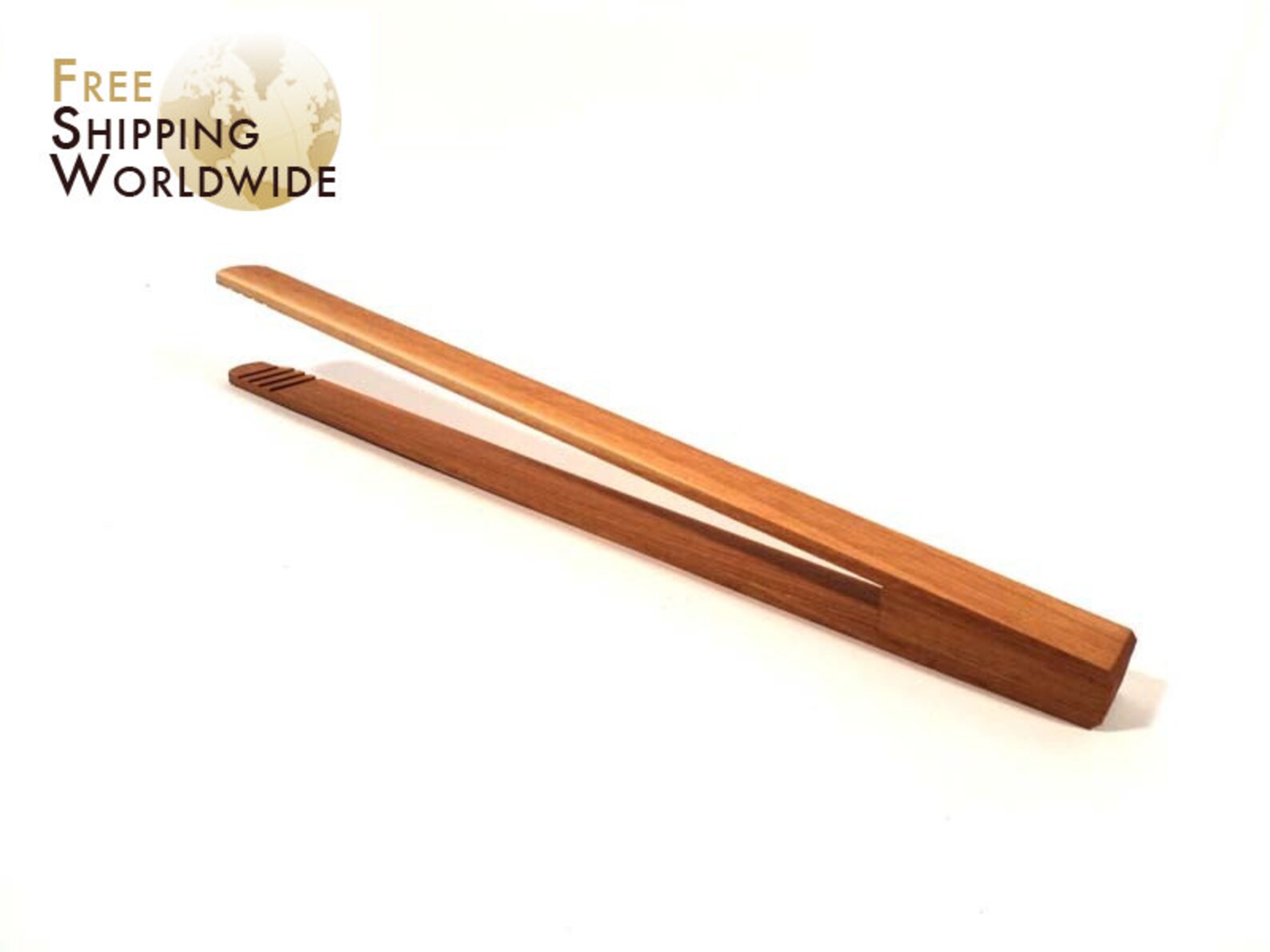 Wooden Simple Kitchen Tongs From Beech Wood 39 - Etsy