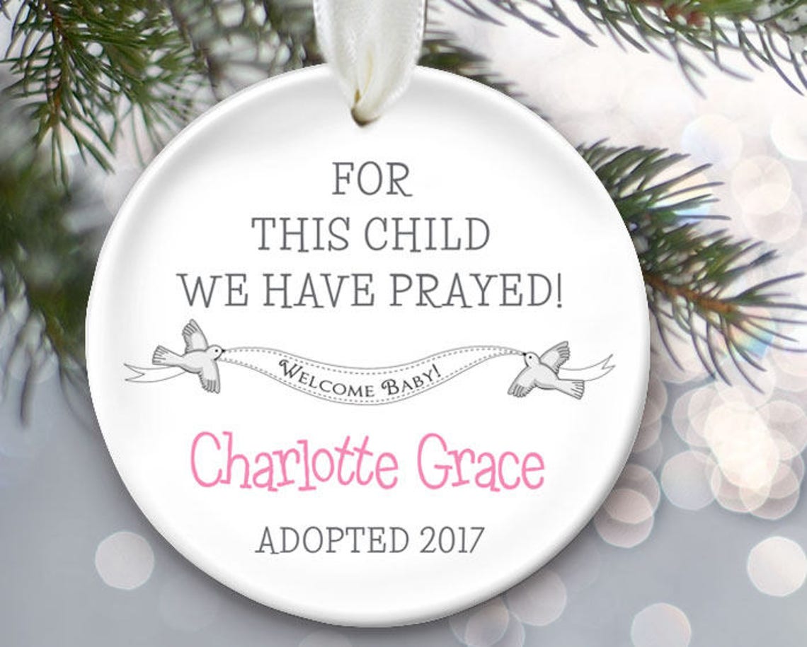 Adoption Gift Personalized Adoption Ornament Personalized | Etsy