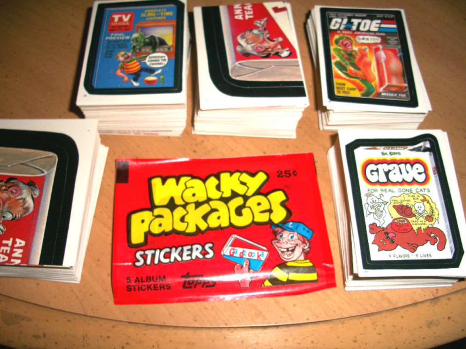 Wacky Packages"1986 Album Stickers" Lot of Thirty Different Sticker ...