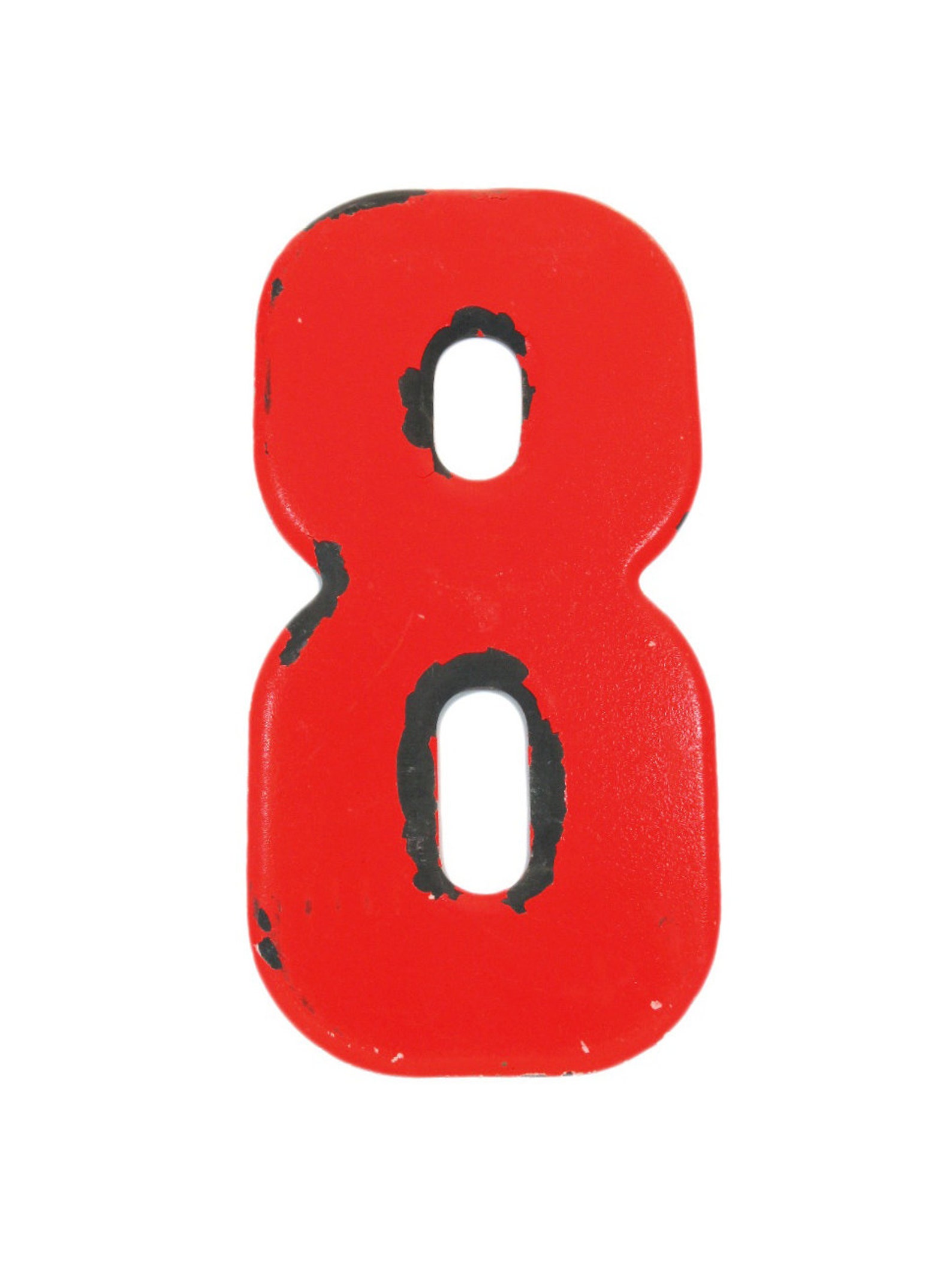 10 Vintage Metal Number 8 Marquee Signage Number Sign Birthday Numbers ...