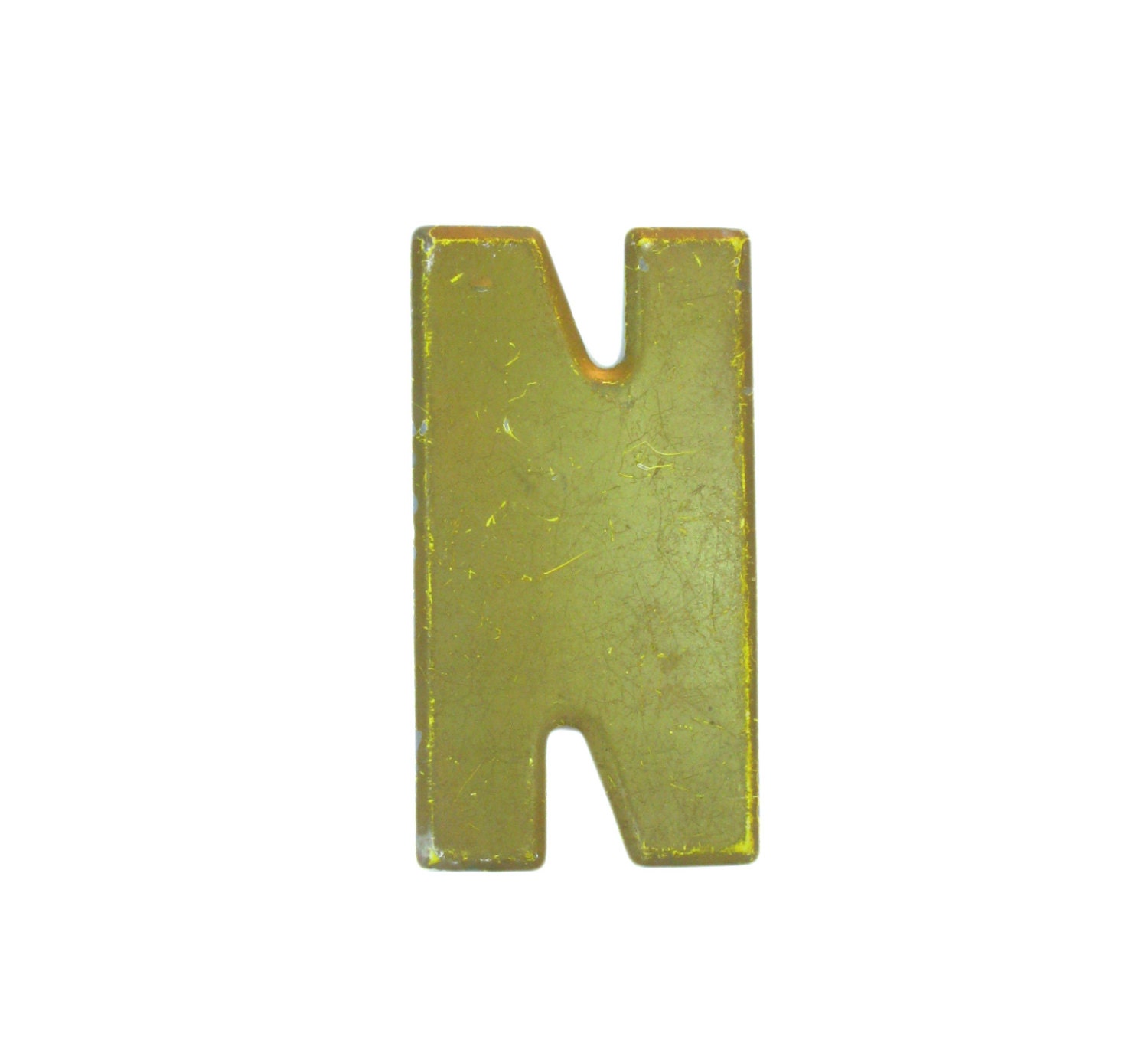 7 1/2 Rustic Vintage Metal Letter N Marquee Signage - Etsy