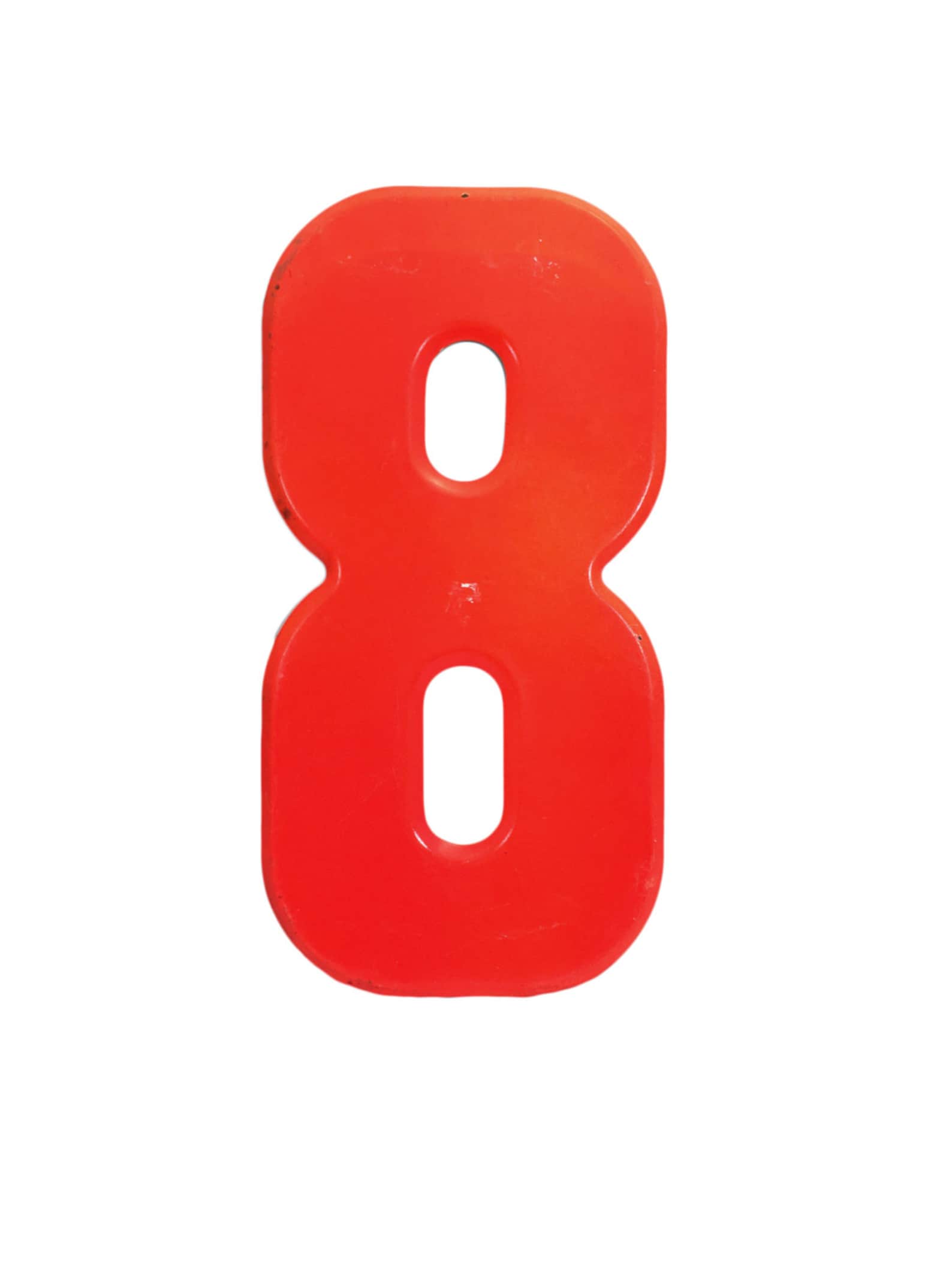 10 Vintage Metal Number 8 Marquee Signage Number Sign Birthday Numbers ...