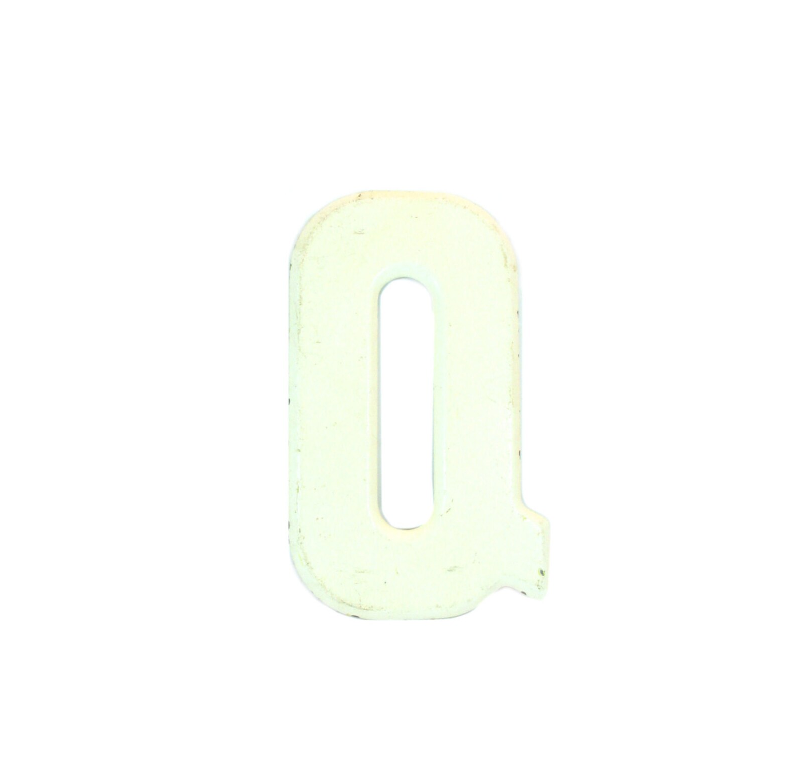 7 1/2" Vintage Metal Letter Q - Marquee Signage - Letter Sign ...