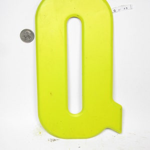 10" Vintage Metal Letter Q - Marquee Signage - Letter Sign - Monogram ...