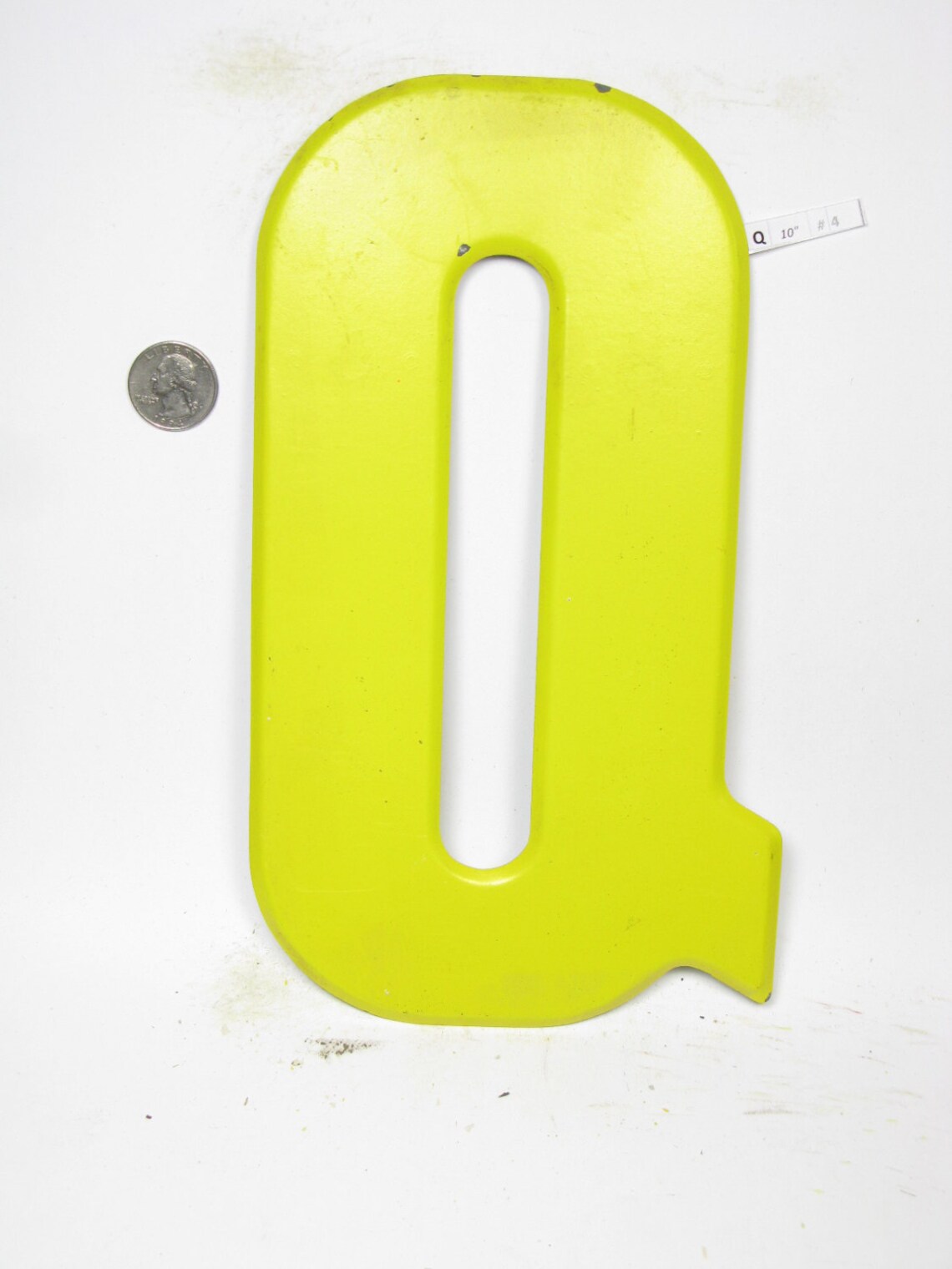 10 Vintage Metal Letter Q Marquee Signage Letter | Etsy