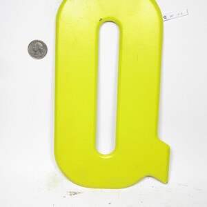10" Vintage Metal Letter Q - Marquee Signage - Letter Sign - Monogram ...