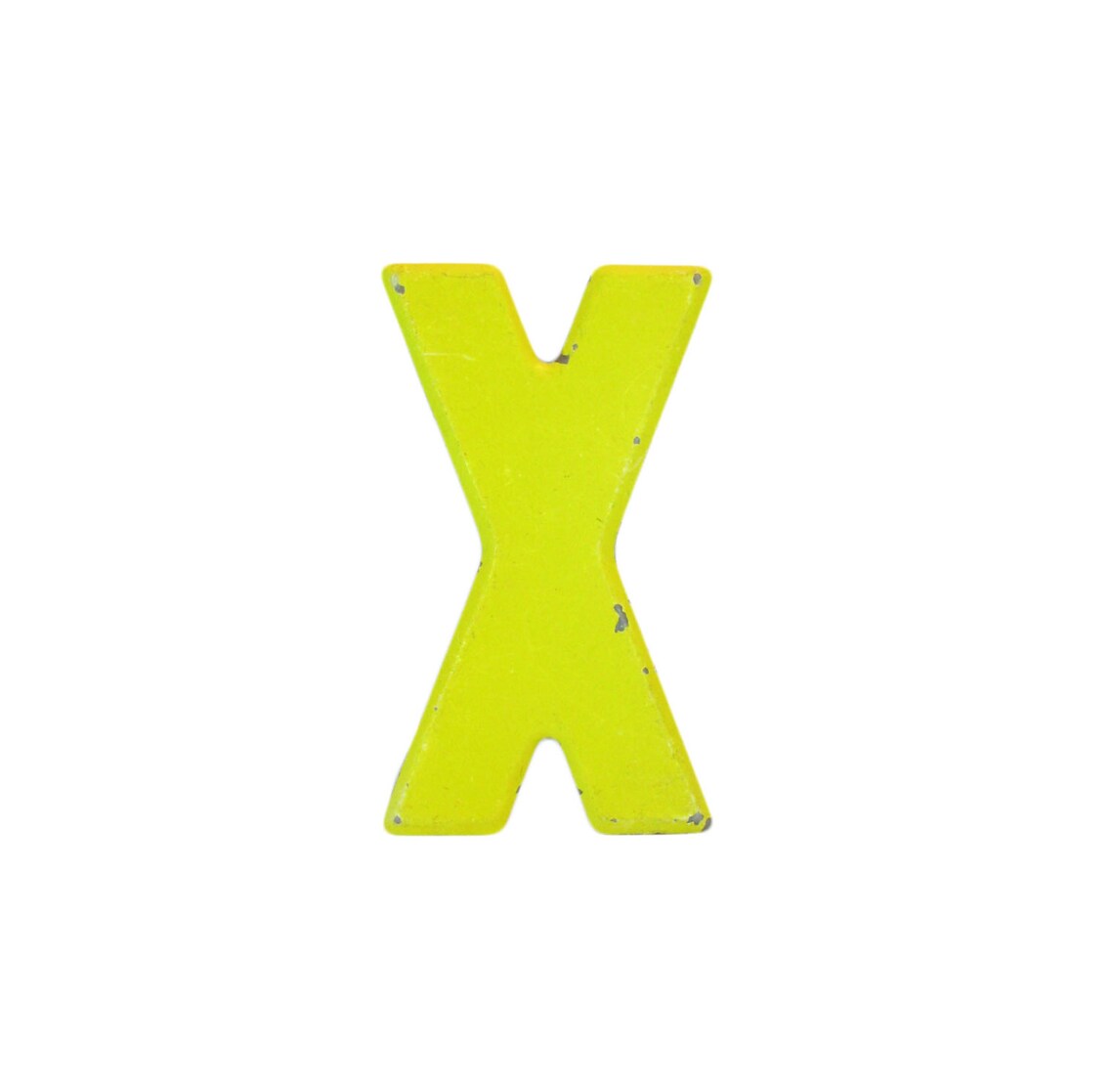 7 1/2" Vintage Metal Letter X - Marquee Signage - Letter Sign ...