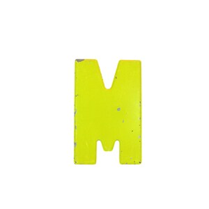 7 1/2" Vintage Metal Letter M - Marquee Signage - Letter Sign ...