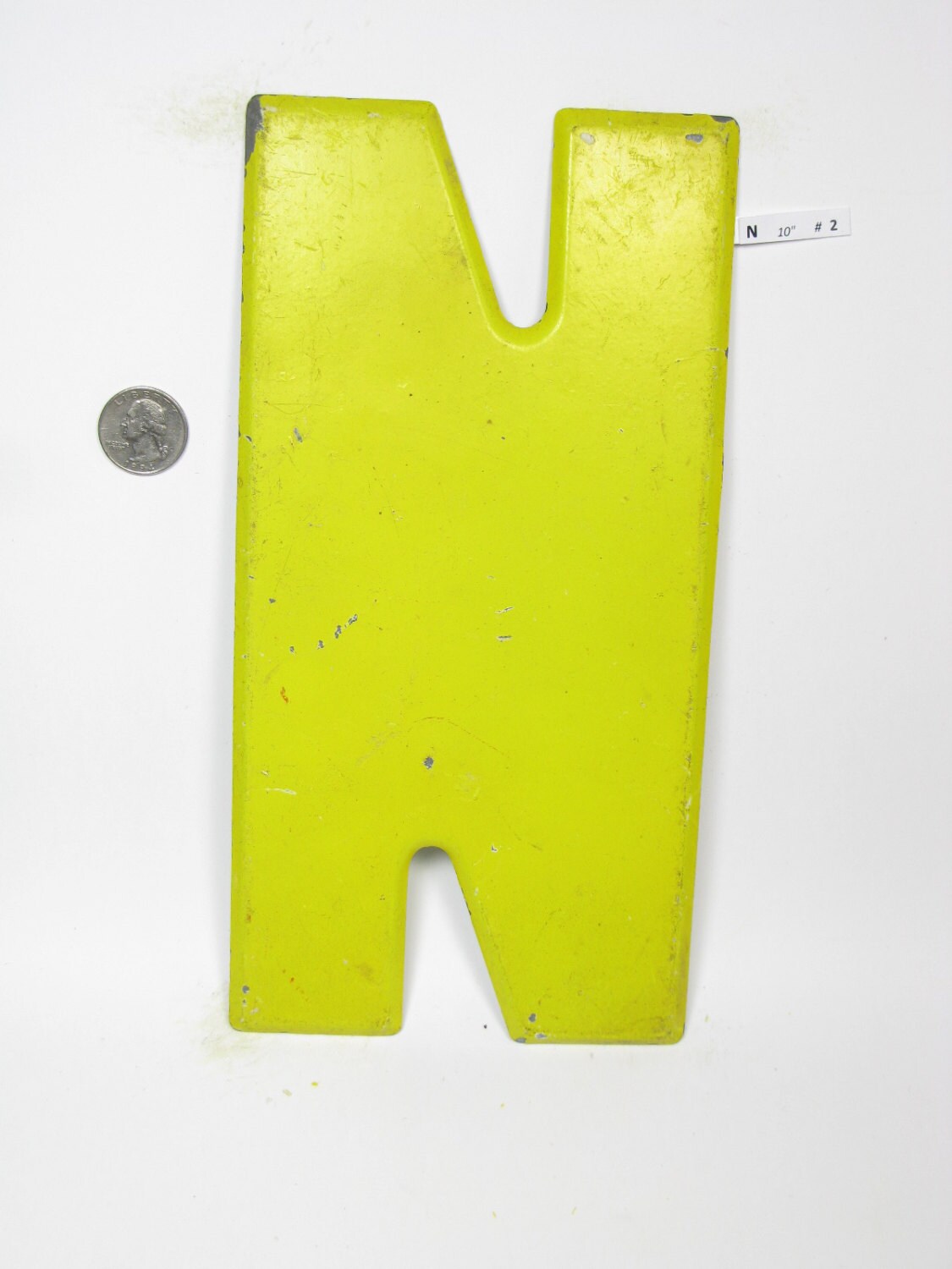 10 Vintage Metal Letter N Marquee Signage Letter Sign Monogram Initial ...