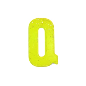 7 1/2" Vintage Metal Letter Q - Marquee Signage - Letter Sign ...