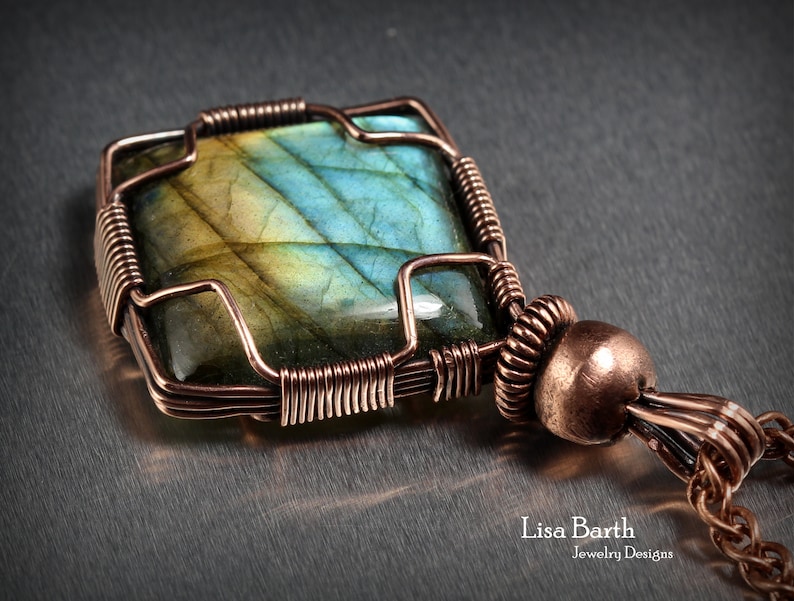 Square Corner Wire Wrap Tutorial | Etsy