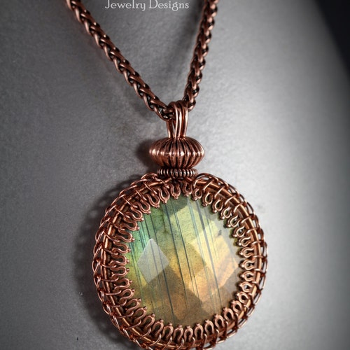 Gallery Wire Pendant Tutorial - Etsy