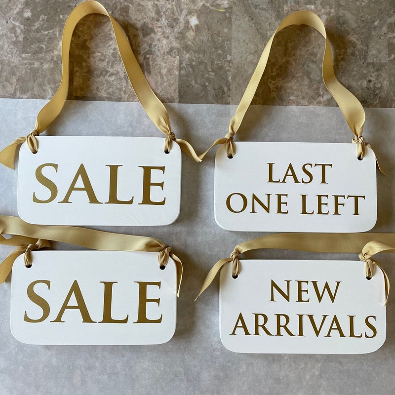Retail Sale Signs - Etsy