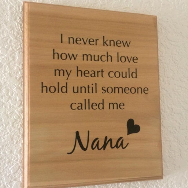 Nana Signs - Etsy