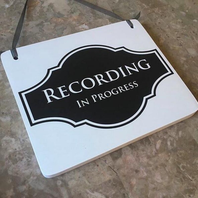 Recording Light - Etsy