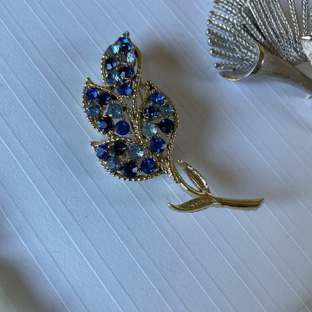 Vintage Coro Lot of 3 Beautiful Signed Pieces-2 Brooches Pins and 1 ...